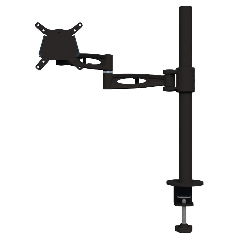 Kardo Single Monitor Arm | Premium Pole Mounted Monitor Arm