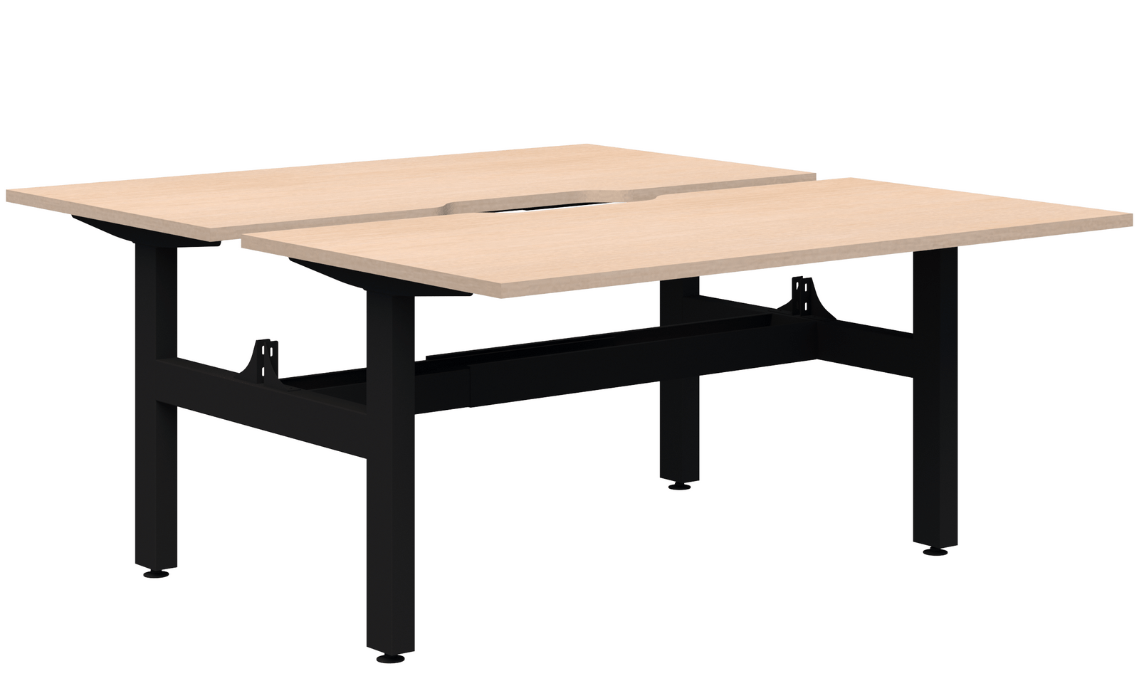 Summit II Fixed Height Back-to-Back Desk | NZ Made Top